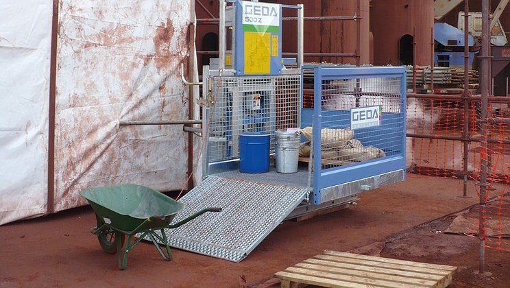 Construction Hoists Hire | UK Rental of Rack & Pinion Hoists