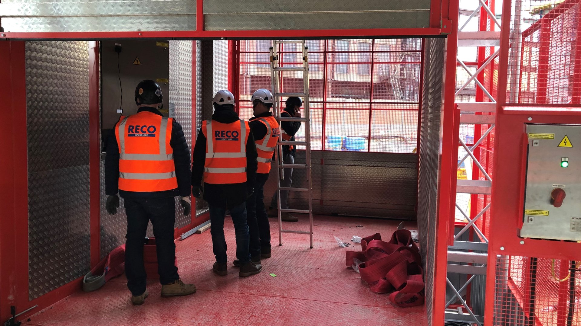 Stros Mammoth Passenger Hoist Hire | Largest Construction Hoist