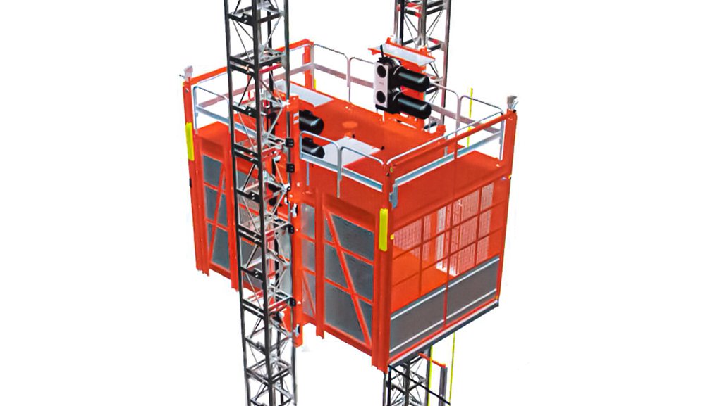 Stros Mammoth Passenger Hoist Hire | Largest Construction Hoist