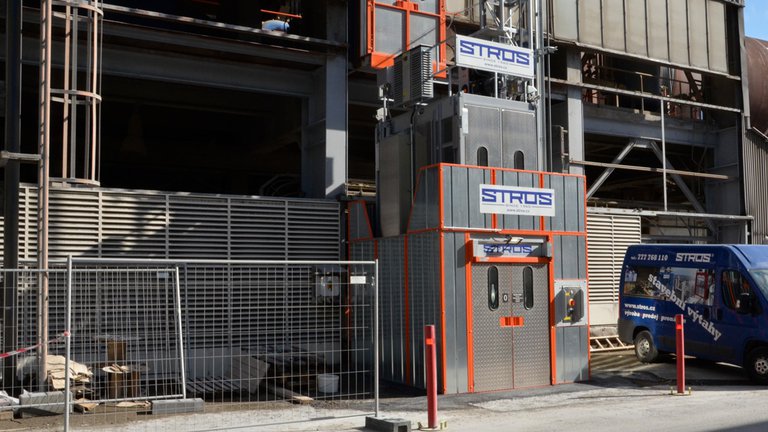 Stros NOV Industrial Elevators for Sale | 2500kg, 350m