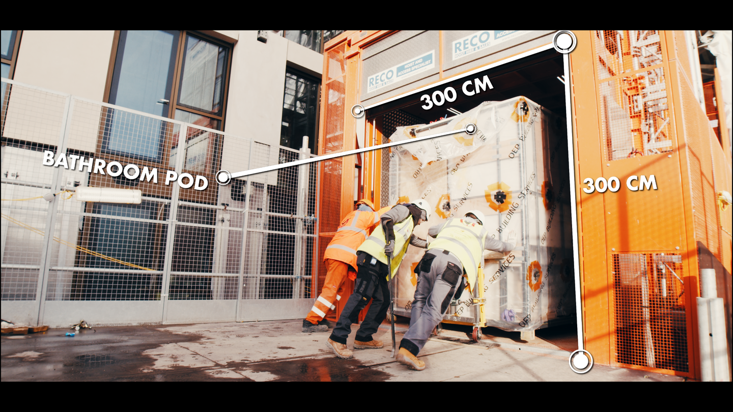 Stros Mammoth Passenger Hoist Hire | Largest Construction Hoist