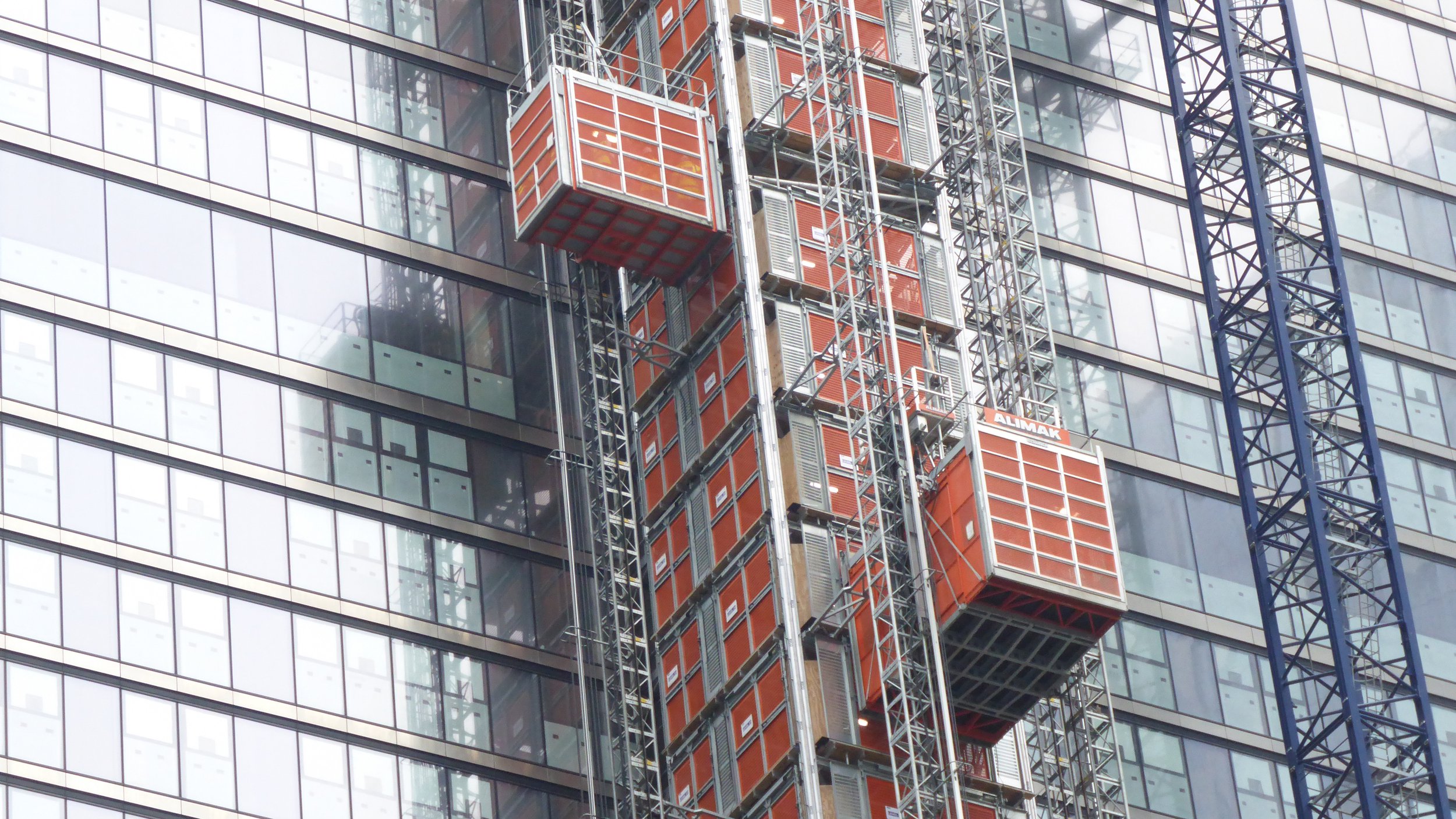 Alimak Scando 20/37 Passenger Hoist Hire | 2 Tonne