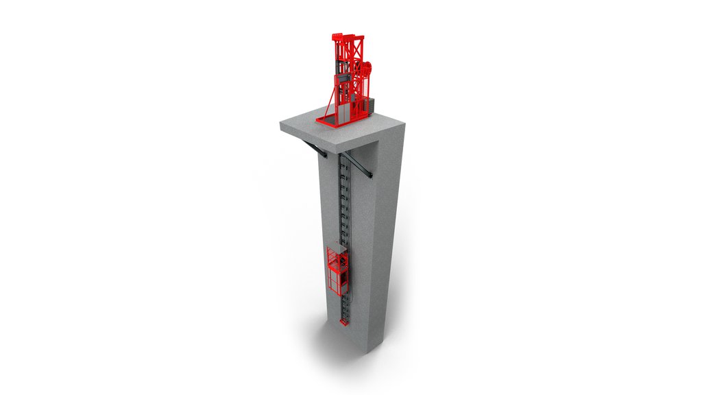 Stros BV 400 Industrial Elevators for Sale | 400kg, 95m