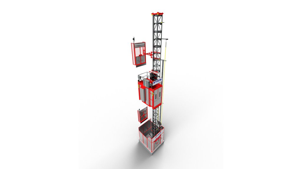 Stros NOV Industrial Elevators for Sale | 2500kg, 350m