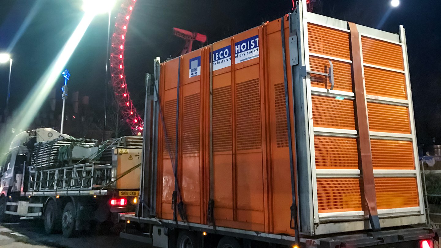 Construction Hoists Hire | UK Rental of Rack & Pinion Hoists